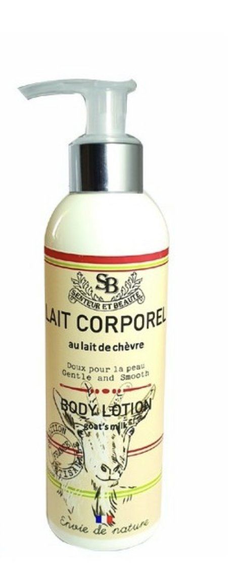 lait pour le corps - lait de chèvre bio - Prettiesclaire